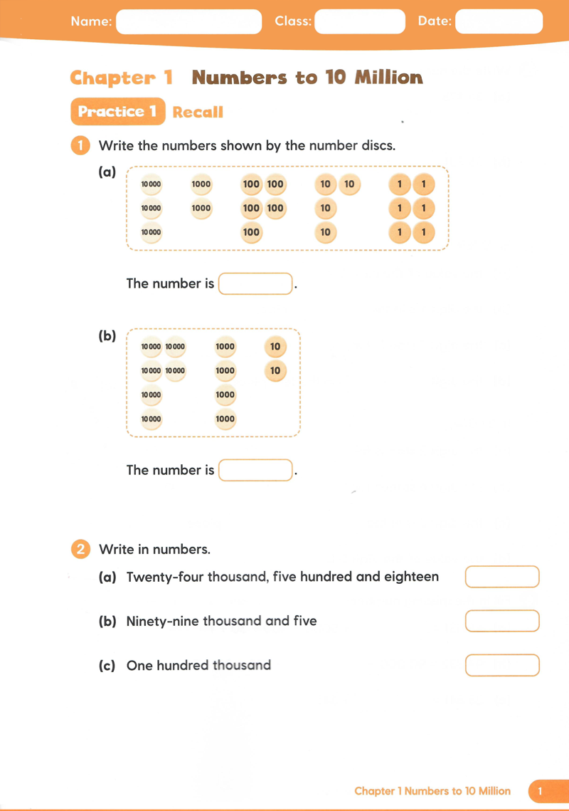 Primary Mathematics Practice Book 5A | OSB EDUCATION