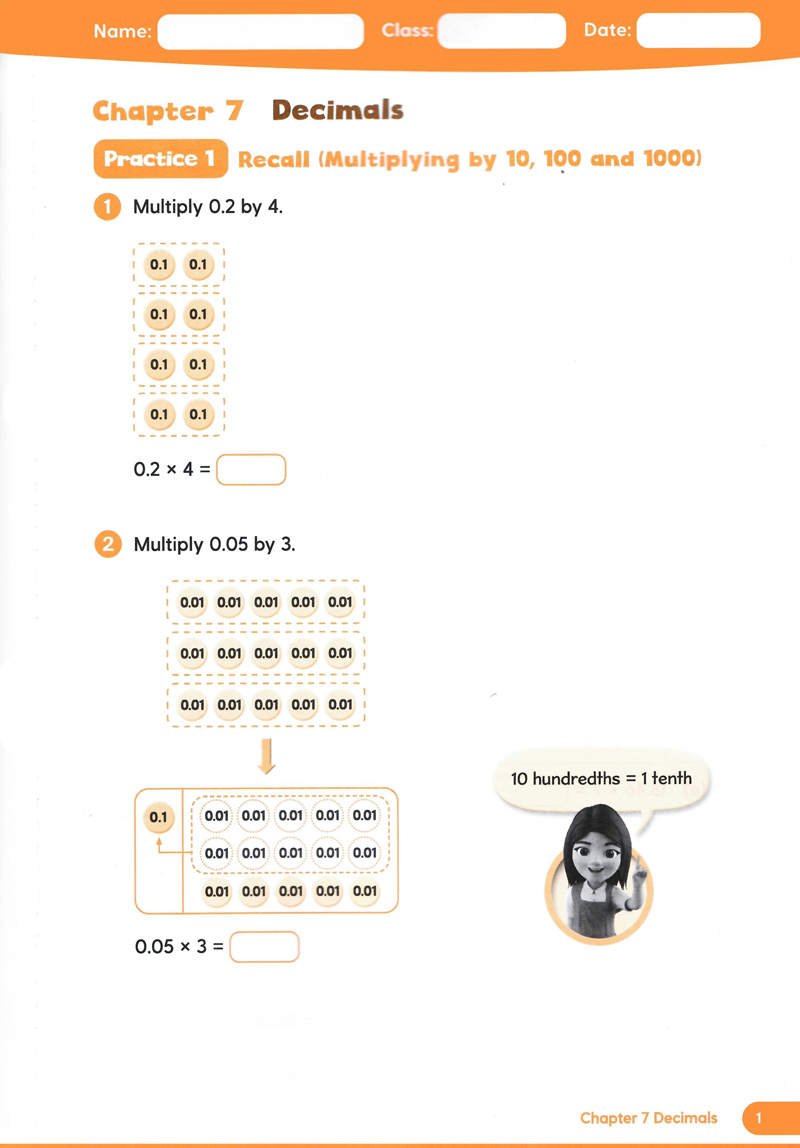Primary Mathematics Practice Book 5B | OSB EDUCATION