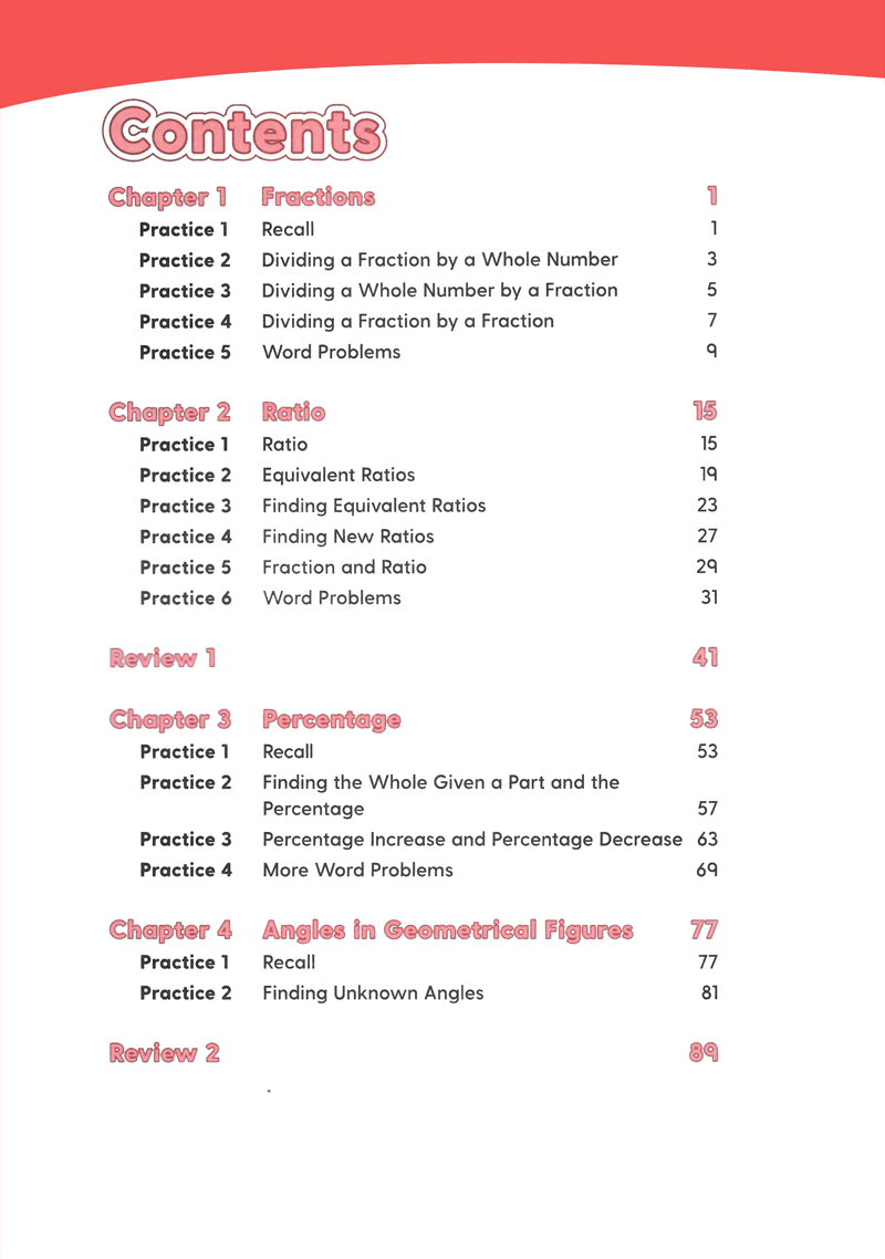 Primary Mathematics Practice Book 6 | OSB EDUCATION